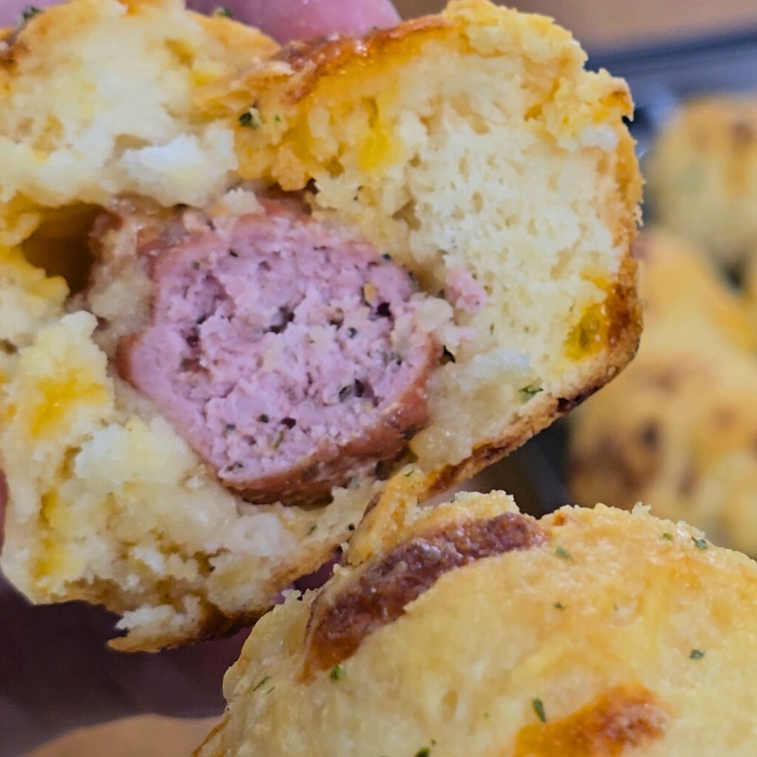 Cheddar Bay Biscuit Breakfast Bombs - The Brinner Smokehouse